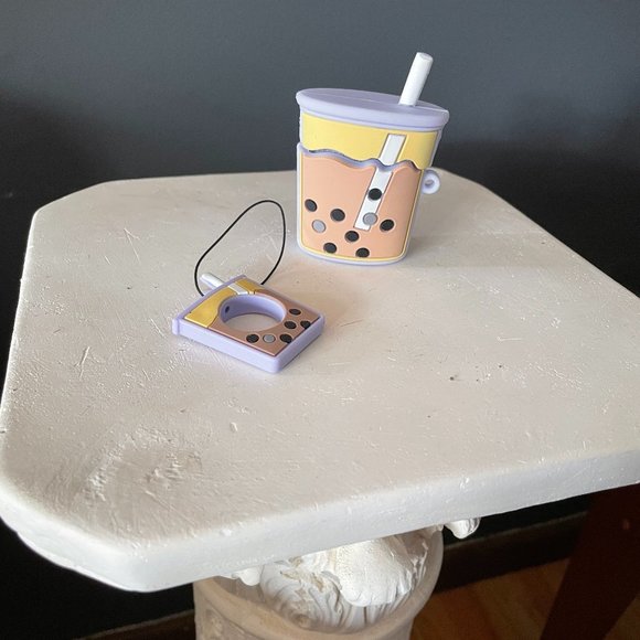 Akxomy | Accessories | Kawaii Boba Bubble Tea Airpod Earbud Case | Poshmark